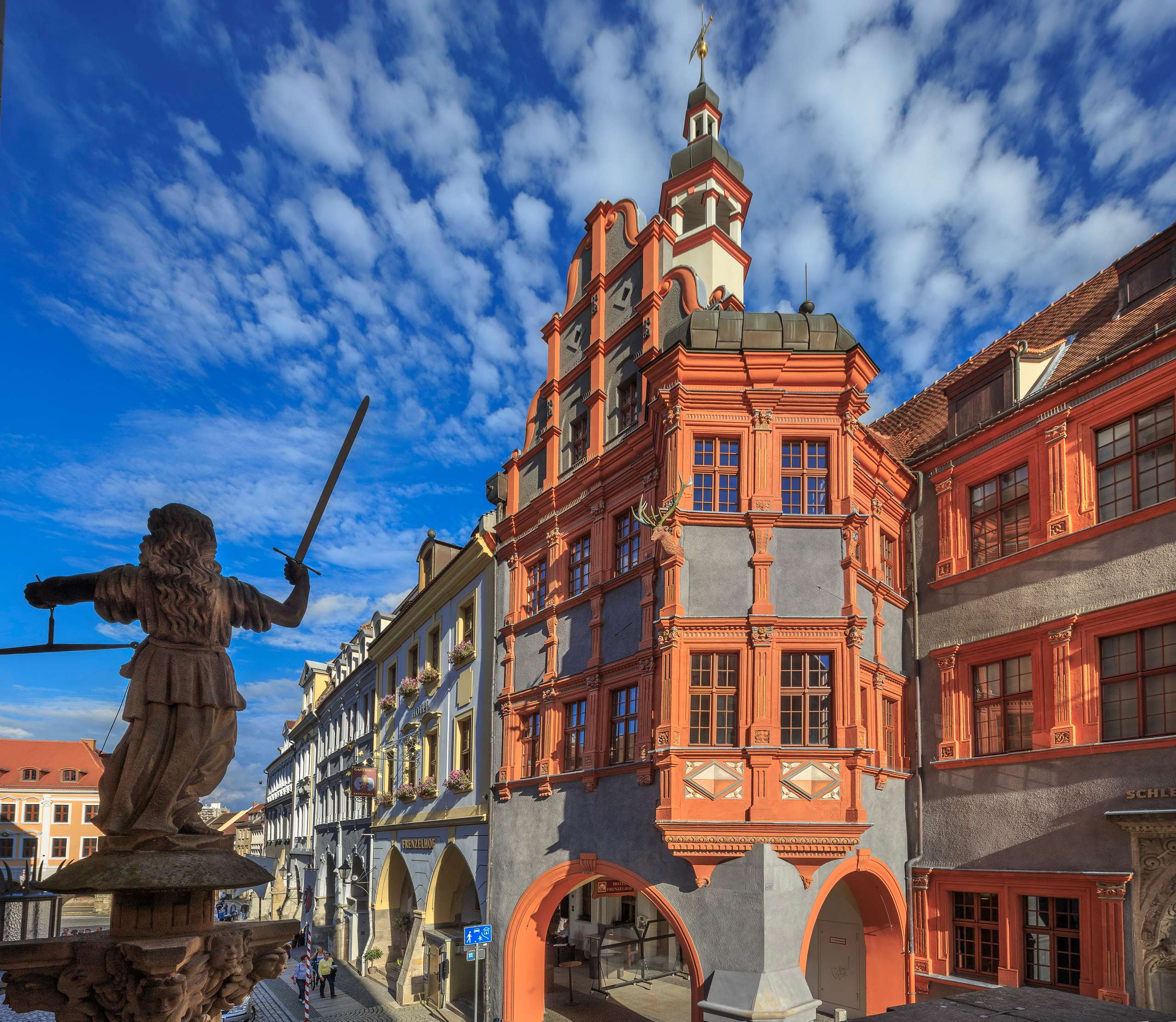 Overweldigende historische architectuur in Görlitz